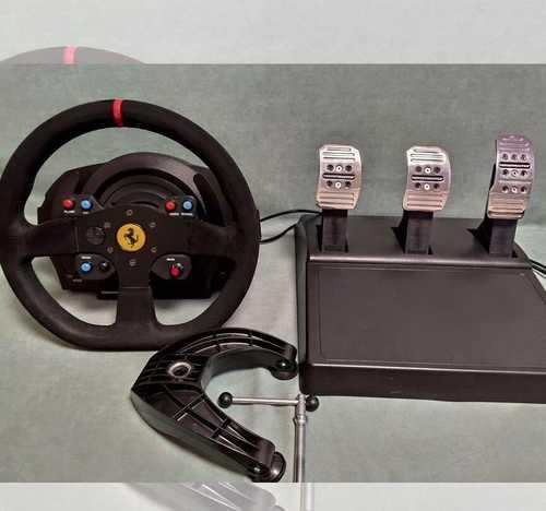 Игровой руль thrustmaster t300 alcantara edition