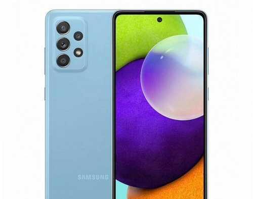 Смартфон Samsung (A525F) Galaxy A52 8/256Gb Голубо