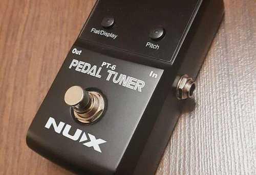 Гитарная педаль-тюнер NUX PT-6