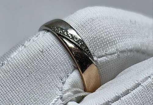 Золотое кольцо с бриллиантами(1438)