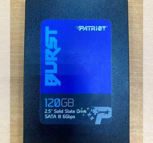 SSD Patriot Burst 120gb 6gb/s SATA3 PBU120GS25ssdr