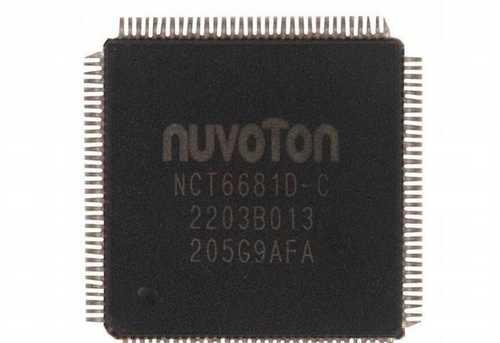 Мультиконтроллер NCT6681D C QFP-128 с разбора NCT6