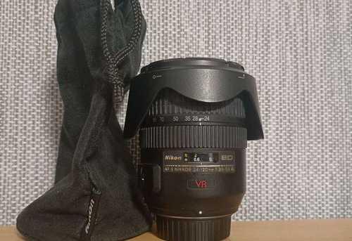 Nikon 24-120mm f/3.5-5.6G ED-IF AF-S VR
