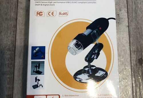 Цифровой USB микроскоп 50x-500x