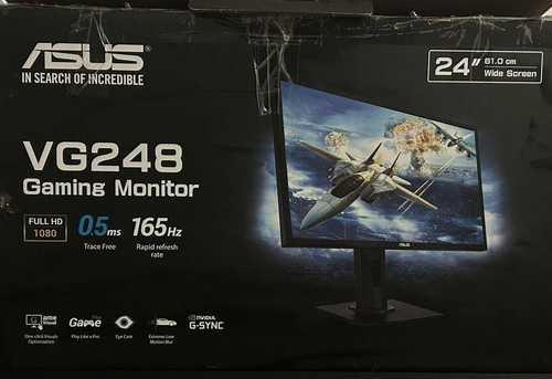 Игровой монитор Asus 165 Hz VG248 24 дюйма TN