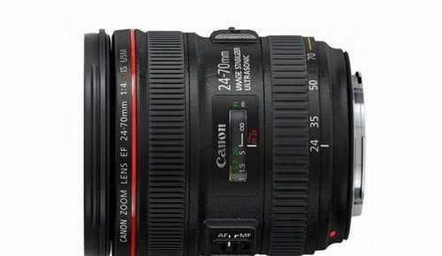 Объектив Canon EF 24-70mm f/4L новый