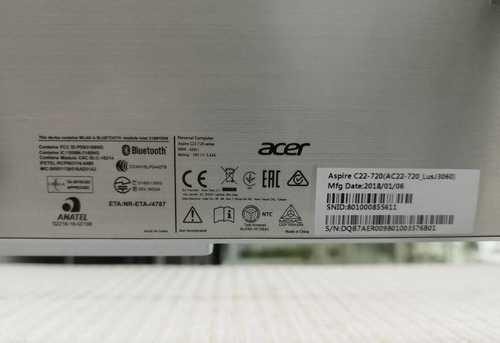 Моноблок Acer C22-720