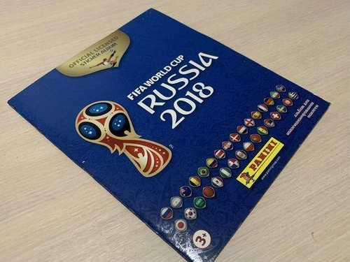 Заполненный альбом Panini Чемпионат Мира 2018