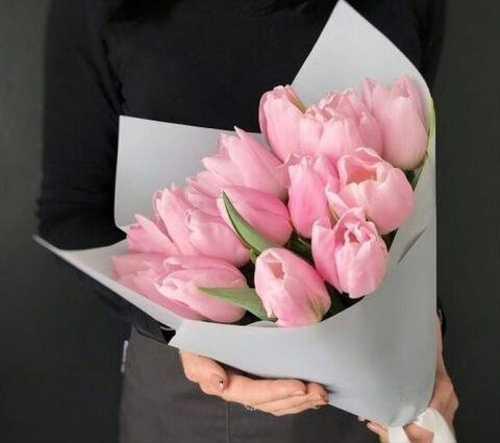 25 Тюльпанов. Цветы и букеты с доставкой на дом с