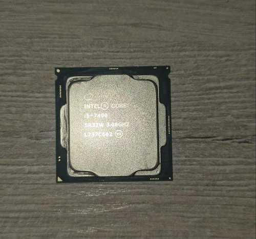 Процессор intel core i5 7400