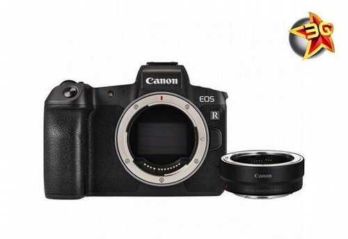 Фотоаппарат Canon EOS R Body+ EF-EOS R адаптер