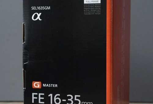 Sony FE 16-35mm F2.8 GM (SEL1635GM) Новый