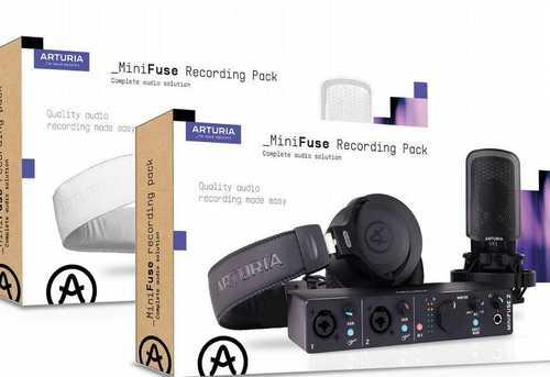 Новый Arturia MiniFuse Recording Pack Black