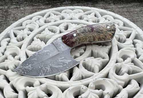 Шейный нож "Богомол", цельнометаллический, клинок