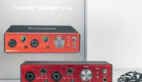 Звуковая карта focusrite clarett plus 2pre