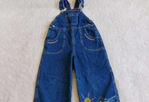 Комбинезон джинсовый утеплённый Gloria jeans 104р