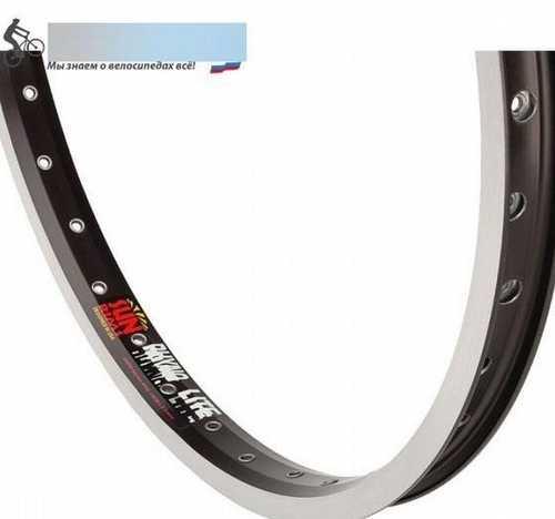 Обод Sun Ringle Rhyno Lite Ano Pinned, 24" 36H