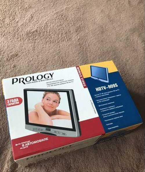 Автомобильный телевизор Prology hdtv-909S