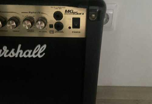 Комбоусилитель marshall mg15dfx