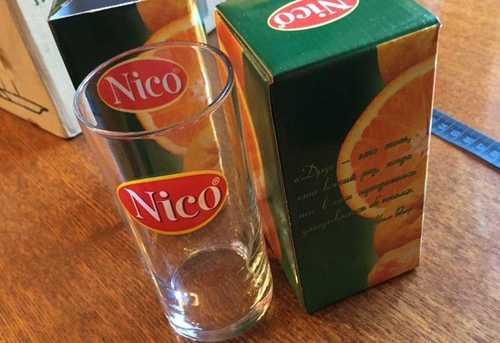 Стеклянные стаканы NIco