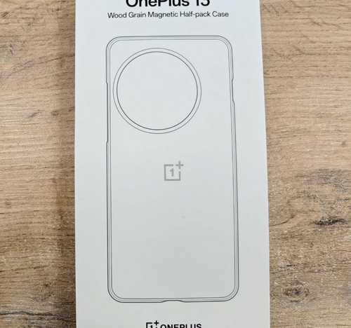 Новый чехол OnePlus 13 Wood Grain Brown
