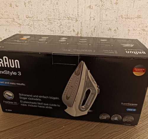 Утюг braun texstyle 3 новый