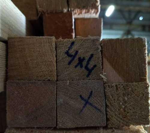 Брусок не строганный лиственница 40х40х3000