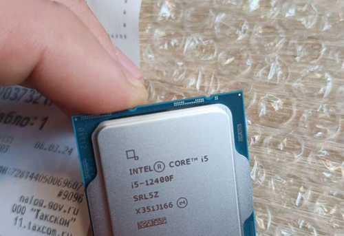 Процессор Intel Core i5 12400F. Новый, гарантия