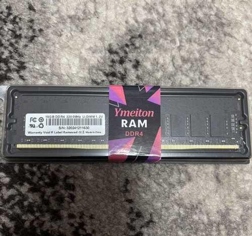 Оперативная память ddr4 16gb 3200 новая