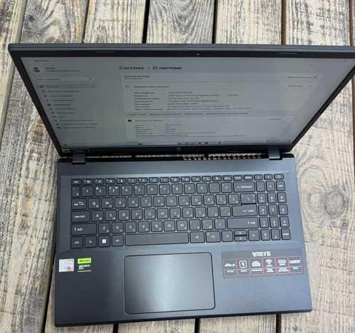 Новый игровой ноутбук Acer Nitro ANV15 R5/RTX 2050