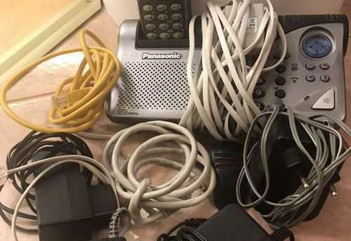Телефон и провода зарядники