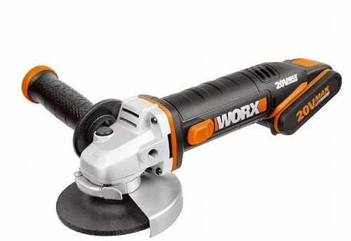 Worx WX800 аккумуляторная угловая шлифмашина (2 x