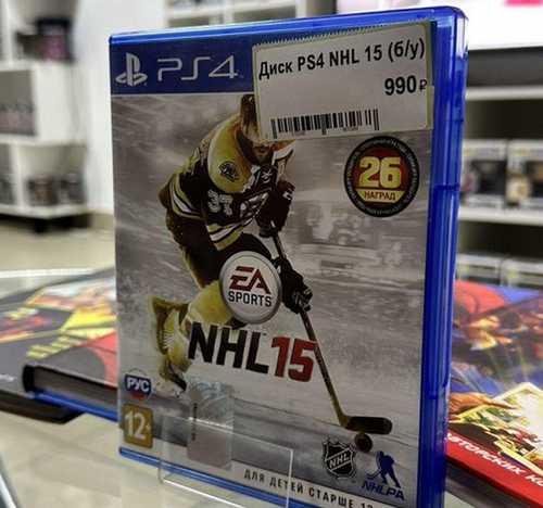 NHL15 ps4 диск