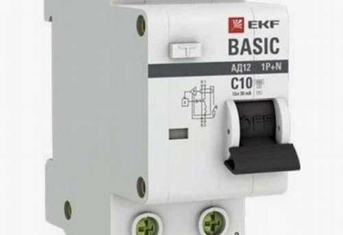 Дифференциальный автомат EKF ад-12 Basic 10А