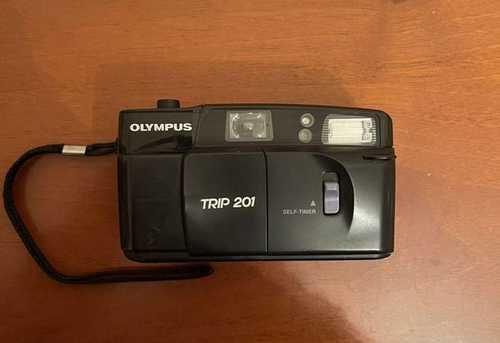 Плёночный фотоаппарат olympus trip 201
