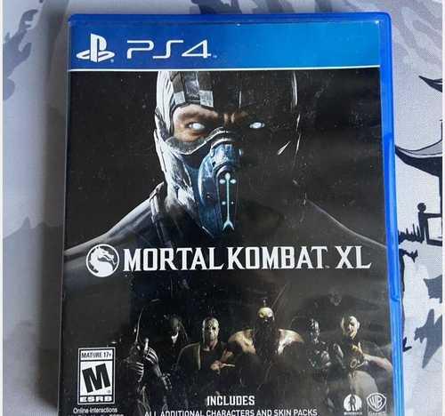 Mortal kombat xl диск ps4