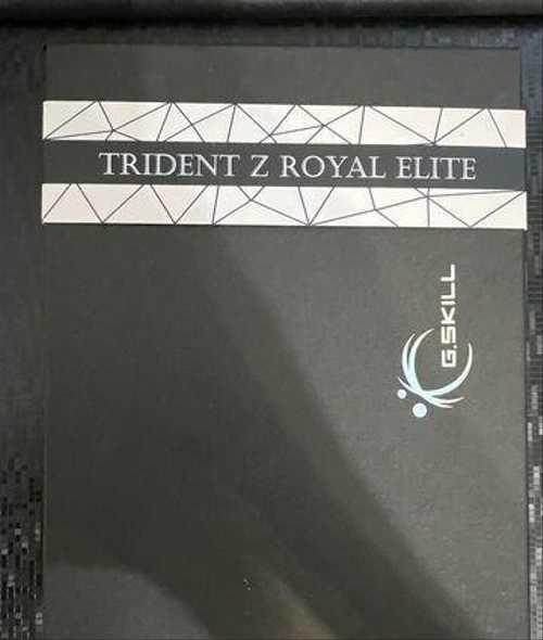 Оперативная память ddr4 G.skill trident Z royal