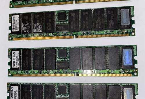 Оперативная память серверная DDR266 Transcend 1 GB
