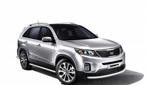 Защита переднего бампера KIA Sorento 2014-2020