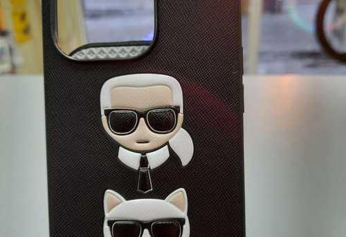 Чехол на iPhone 14pro karl lagerfeld