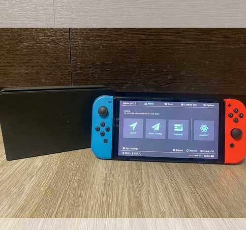 Nintendo switch oled прошитая чип