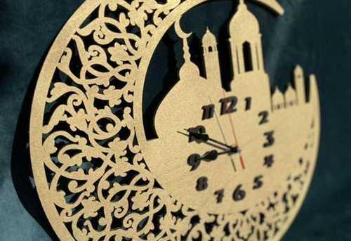 Мусульманские настенные часы полу месяц