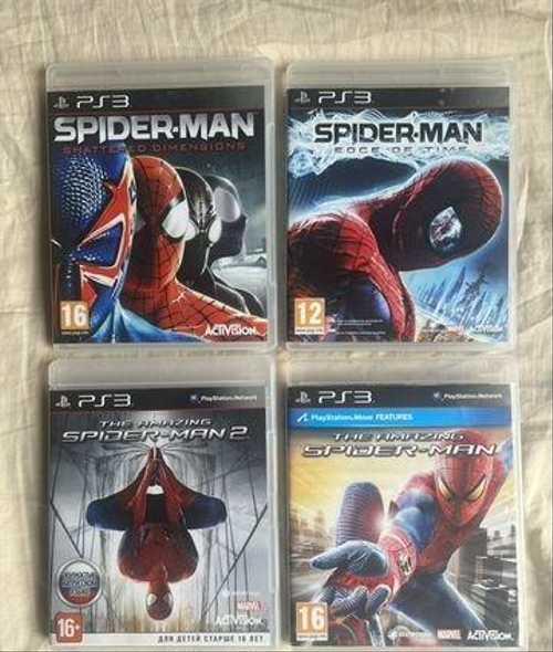 Spider-man PS3 PS vita коллекция