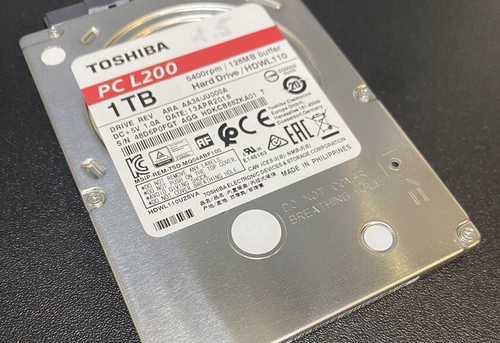 2.5" Жесткий диск 1 тб Toshiba L200 Slim