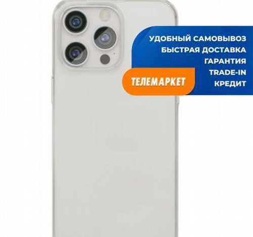 Накладка силикон Borasco для iPhone 16 Pro Прозрачная