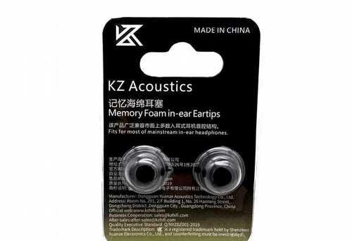 Амбушюры с эффектом памяти, пенные, KZ Acoustics
