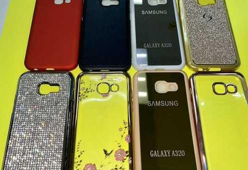 Чехол Samsung Galaxy A3 2017. Есть книжки