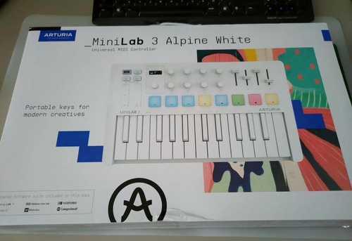 Миди клавиатура arturia minilab 3