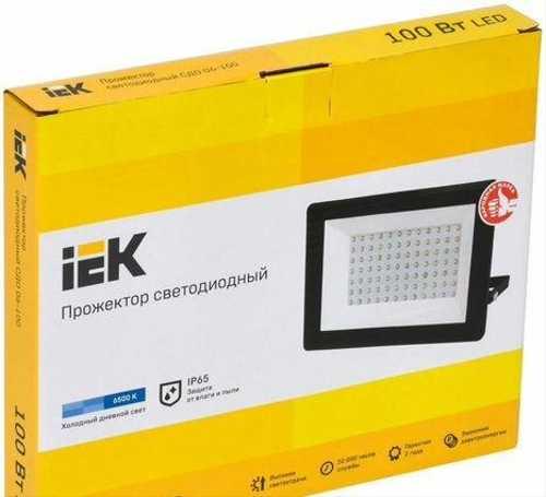 Прожектор светодиодный IEK, сдо 06-100 100Вт