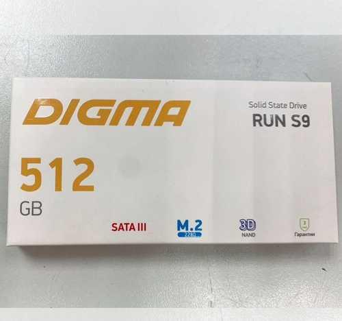 Ssd накопитель Digma RUN S9 512GB